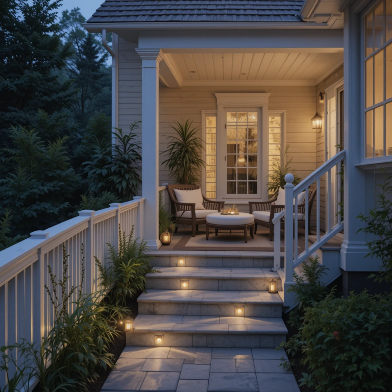 13 Brilliant Balcony Lighting Ideas for an Enchanting Evening Glow ...