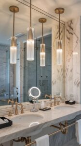 15 Creative Bathroom Lighting Ideas to Brighten Your Space - Humidifier Experts