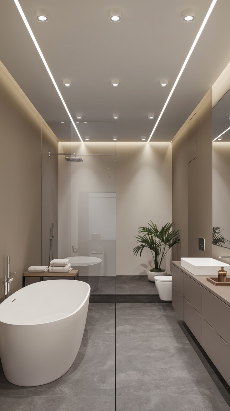 15 Creative Bathroom Lighting Ideas to Brighten Your Space - Humidifier ...