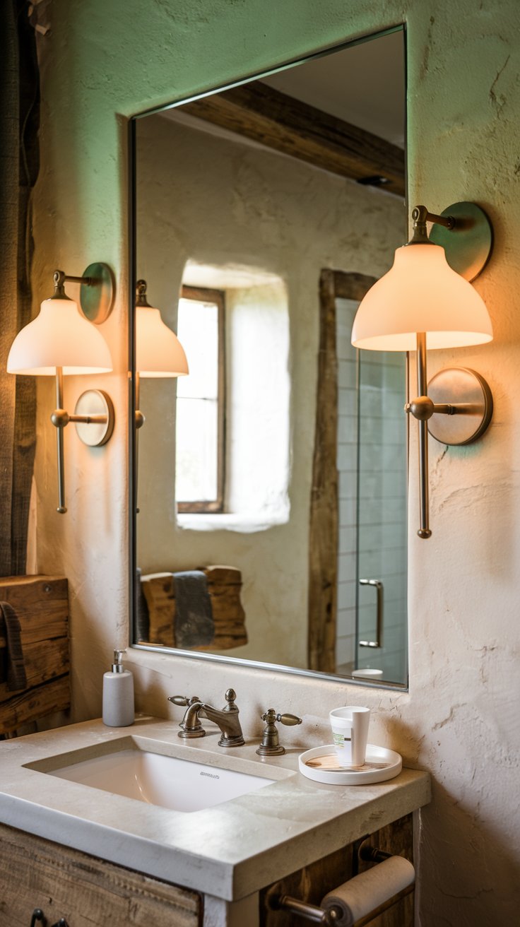 15 Creative Bathroom Lighting Ideas to Brighten Your Space - Humidifier Experts